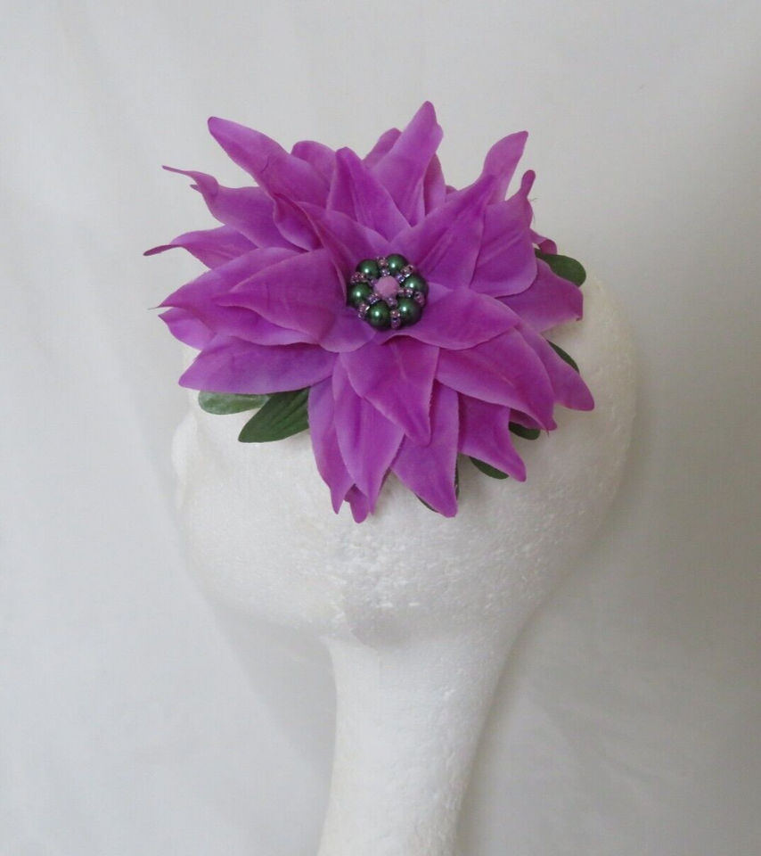 Multi Colour Flower Floral Vintage Wedding Hair Clips Retro Comb Clip ...
