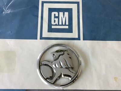 HOLDEN VE COMMODORE SV6~CALAIS GENUINE CHROME GM. LION BOOT BADGE. P/N ...