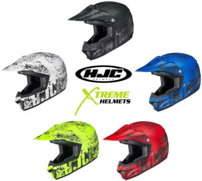 HJC CL-XY II Creeper Helmet Youth Kids Off Road Dirt Bike Lightweight ...