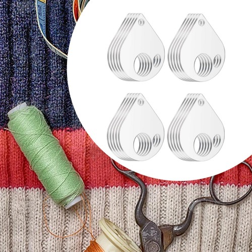 20x Transparent Thread Drops Acrylic Floss Drops for Enthusiasts ...