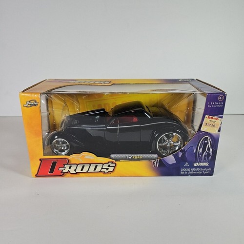 Jada Toys D-Rods 1934 Ford Roadster Black 1/24 Scale Die Cast Car | eBay