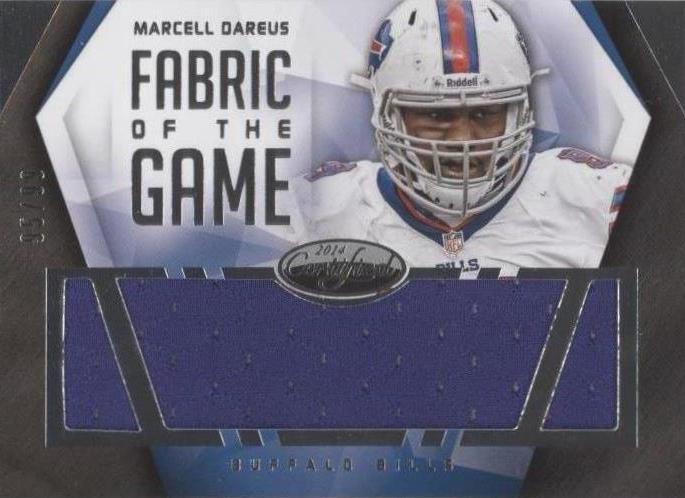 2014 Panini Certified - Fabric of the Game Marcell Dareus #F-MD /99 ...