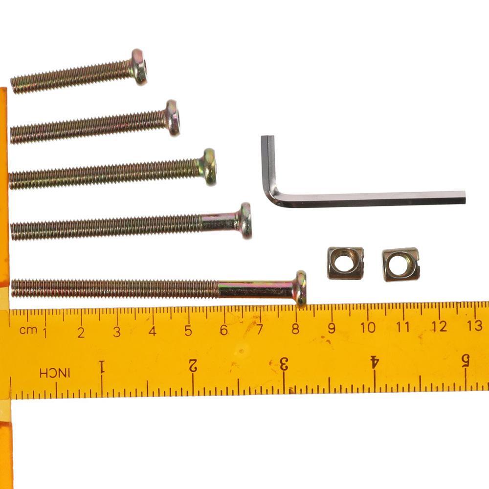 Kit Hex Socket Bolts Nuts Kit Head Cap Screws Nuts Crib Bunk Bed ...