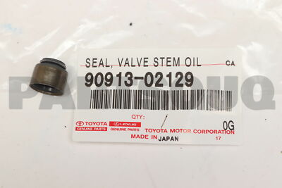9091302129 Genuine Toyota SEAL VALVE STEM OIL 90913-02129 | eBay