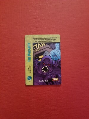 FLEER DC JUSTICE LEAGUE- THE PARASITE DOC PARASITE GAMING CARD | eBay