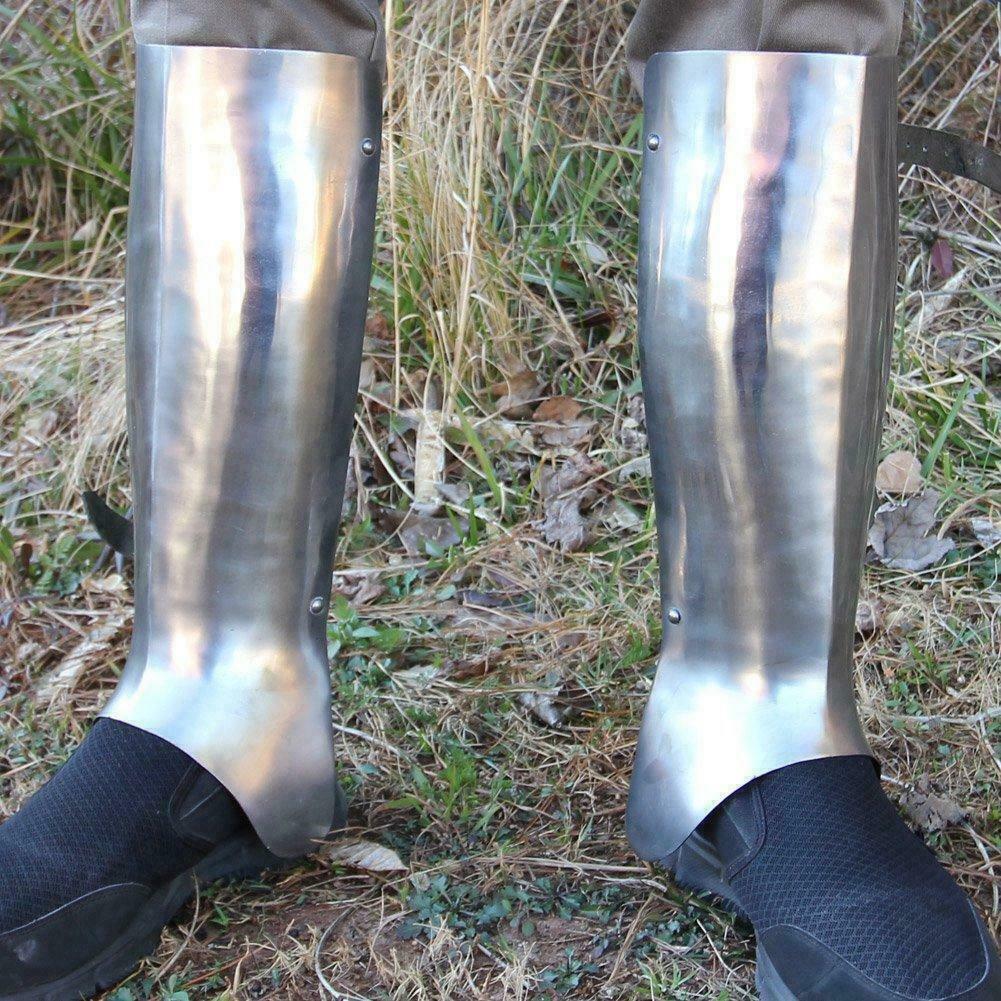 Ancient Greek Hoplite Greaves Protective Medieval Functional Leg Armor ...