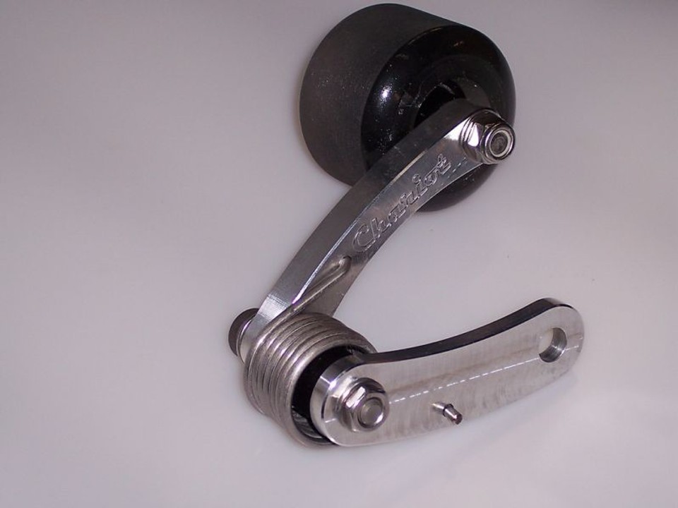 Chariot Chain Tensioner Yamaha Banshee 1 Hole Footpeg Roller ***BLACK ...