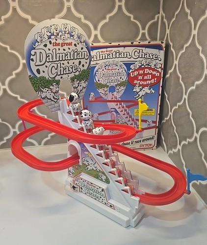 The Great Dalmatian Chase Toy Vintage 1996 DyToy Battery Operated ...