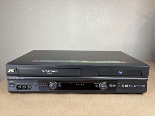 JVC HR-XVC20U VHS DVD Combo Player Tested Smooth VCR Controls | eBay