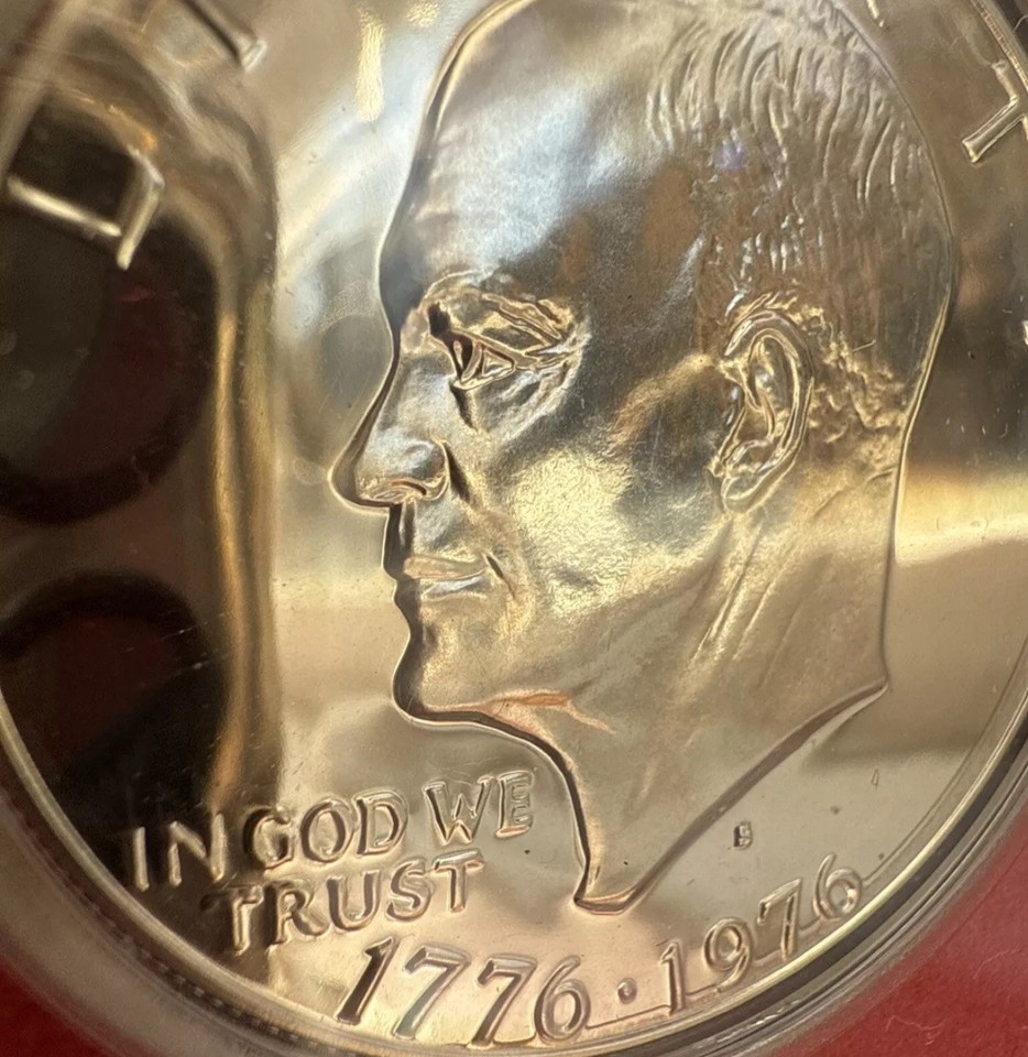 1976-S Bi-Centennial "Ike" Eisenhower $1 Dollar PROOF Coin from Mint ...