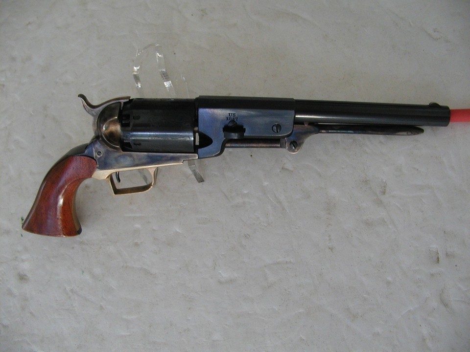 Miniature Uberti non firing Colt WALKER Revolver (47% scale) with ...