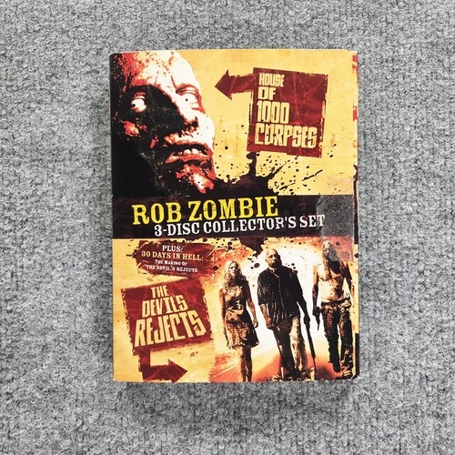 Rob Zombie DVD Set - House Of 1000 Corpses - The Devil Rejects - 30 ...