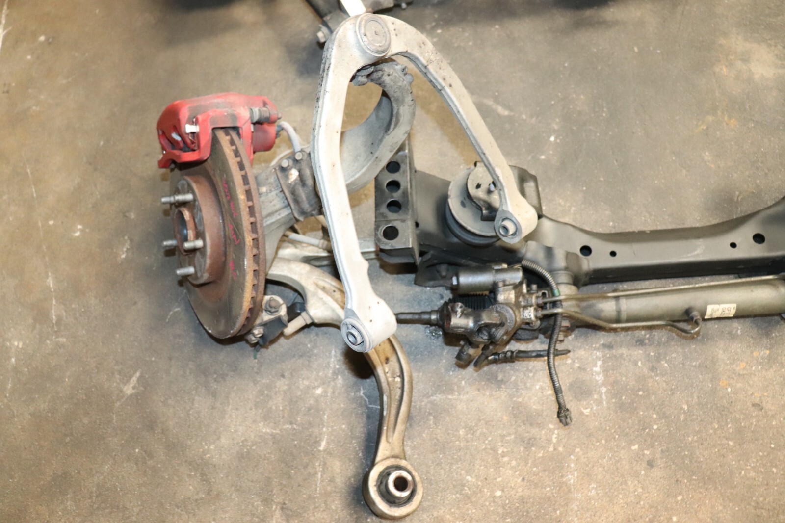 2006 Nissan 350Z Front Rear RWD M/T Differential Brakes Axles Subframe ...