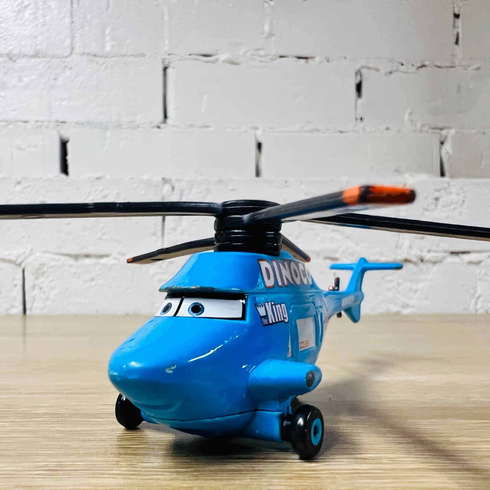 Disney Pixar Cars Supercharged DINOCO HELICOPTER King Talking Sounds ...