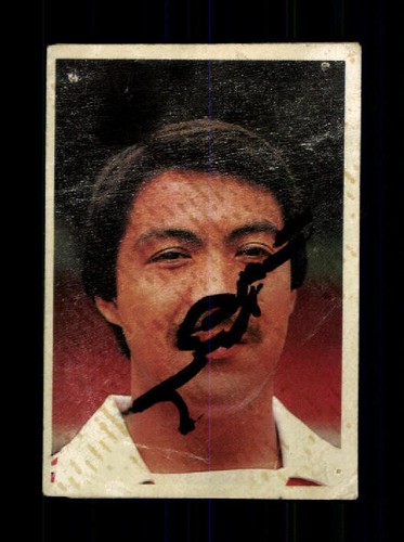 Yasuhiko Okudera 1 FC Köln Bergmann Sammelbild Orig. Sign. + A 235589 ...