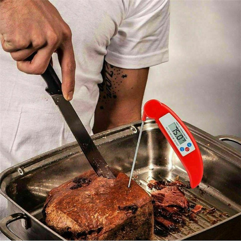 Digital Food Thermometer Probe Cooking Meat Kitchen Temperature BBQ ...