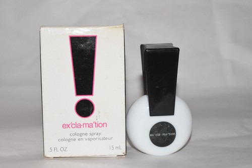 NIB Exclamation cologne spray .5 oz | eBay