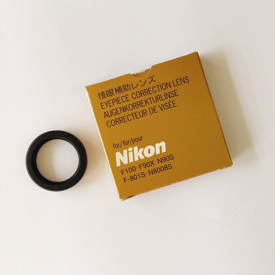 Nikon -2.0 Eyepiece Correction Lens for F100,F90,N90,F-801,N8008 ...