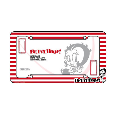 Betty Boop Plastic License Plate frame Universal 12.5" x 6.5" | eBay