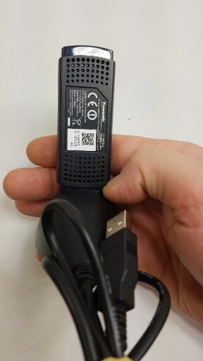 Panasonic N5HBZ0000055 Wireless LAN USB WiFi Adapter & Charger Charging ...