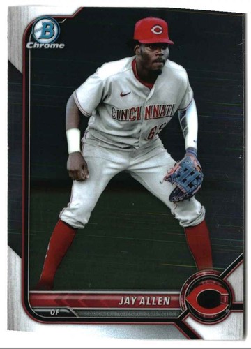 2022 Bowman Chrome Prospects Jay Allen Cincinnati Reds #BCP-114 Insert ...