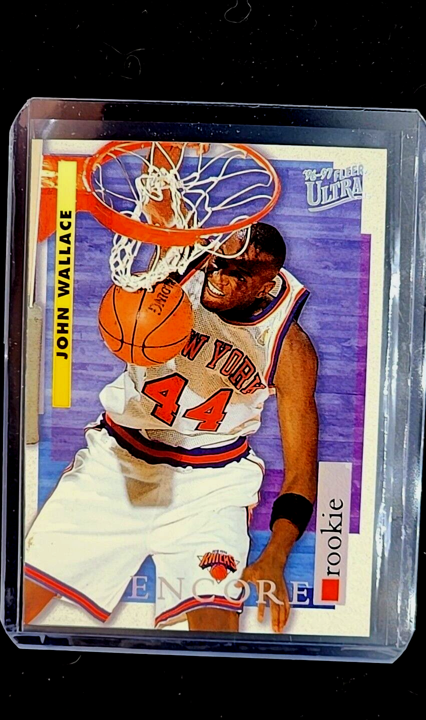 1996 1996-97 Fleer Ultra Encore #277 John Wallace RC Rookie New York ...
