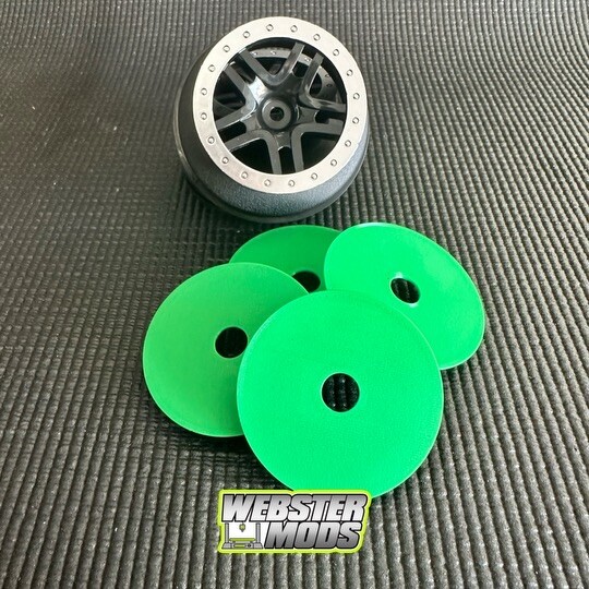 Traxxas Slash Wheel Dots Covers Stock Oval Race Mudboss | eBay