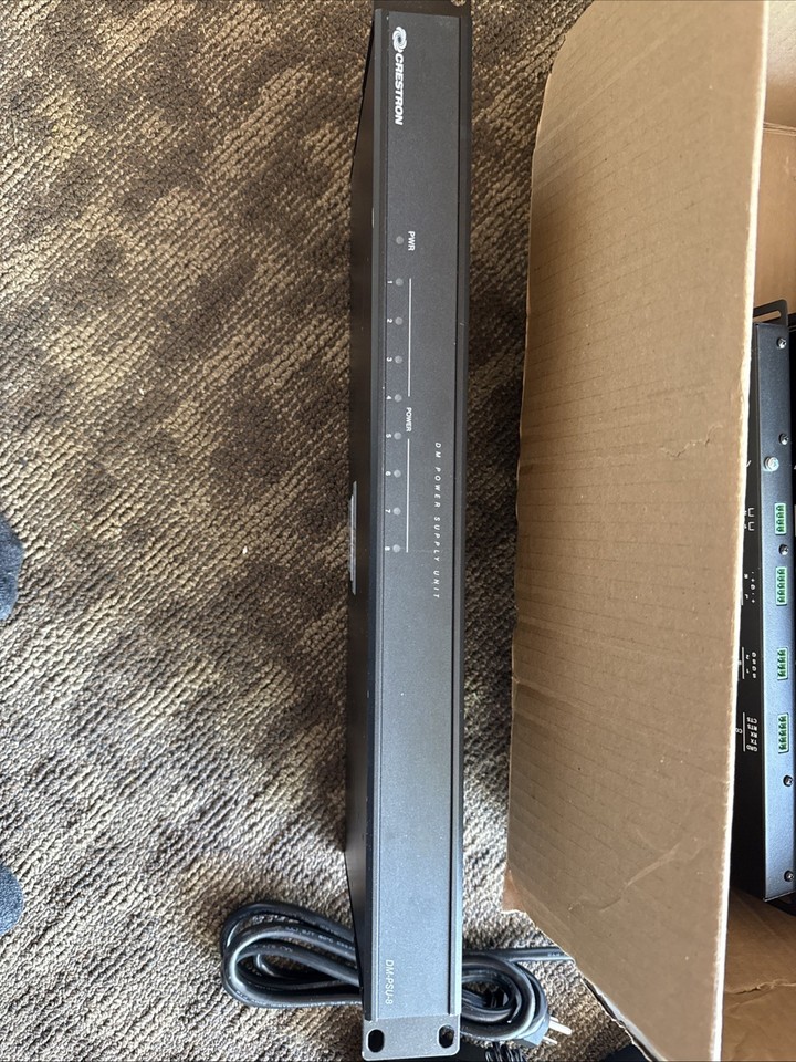 CRESTRON DM-PSU-8 8 PORT PoDM POWER SUPPLY FOR DM 8G + 9 DM-RMC-4K ...