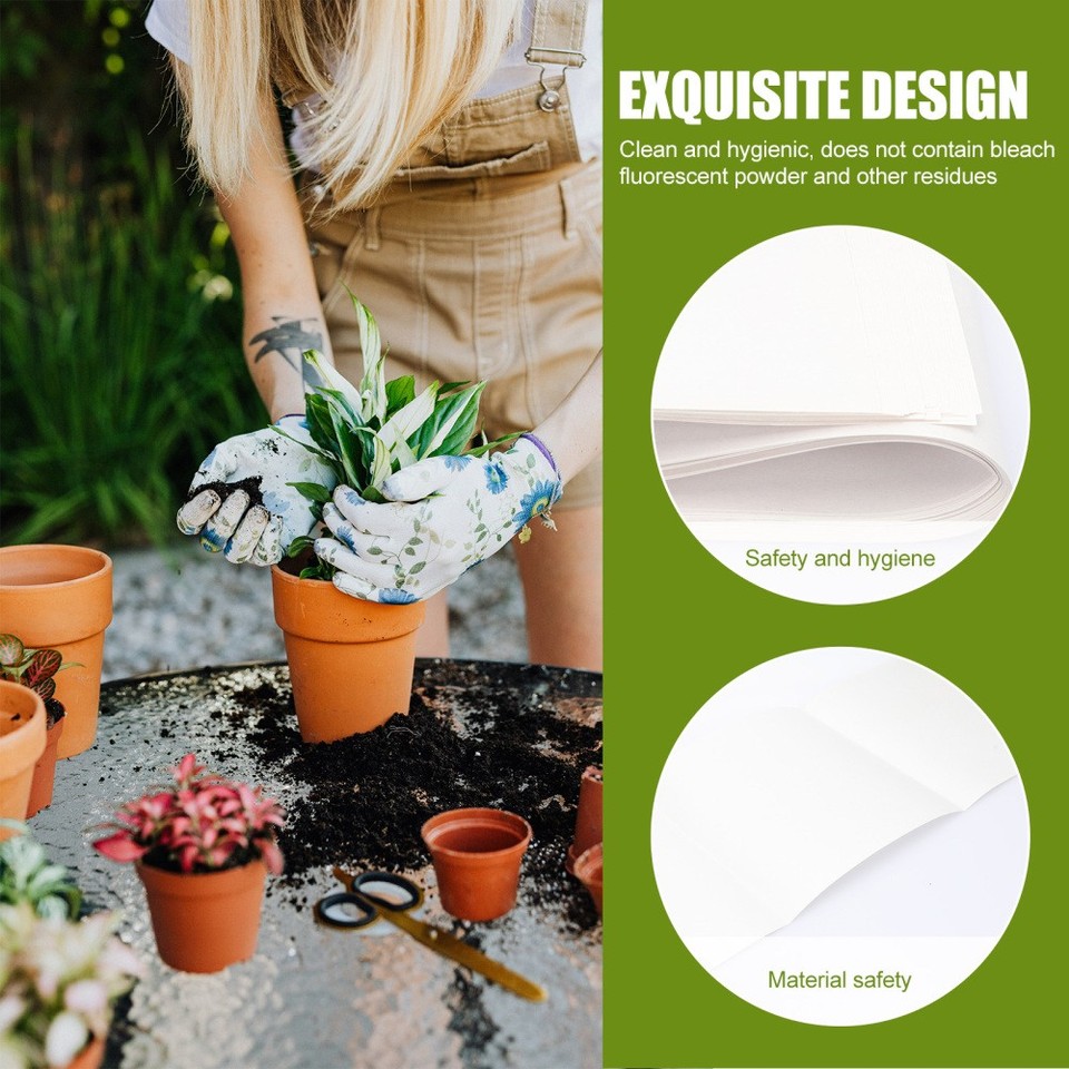 50 Pcs Starter Trays Germination Paper Edible Germinating | eBay