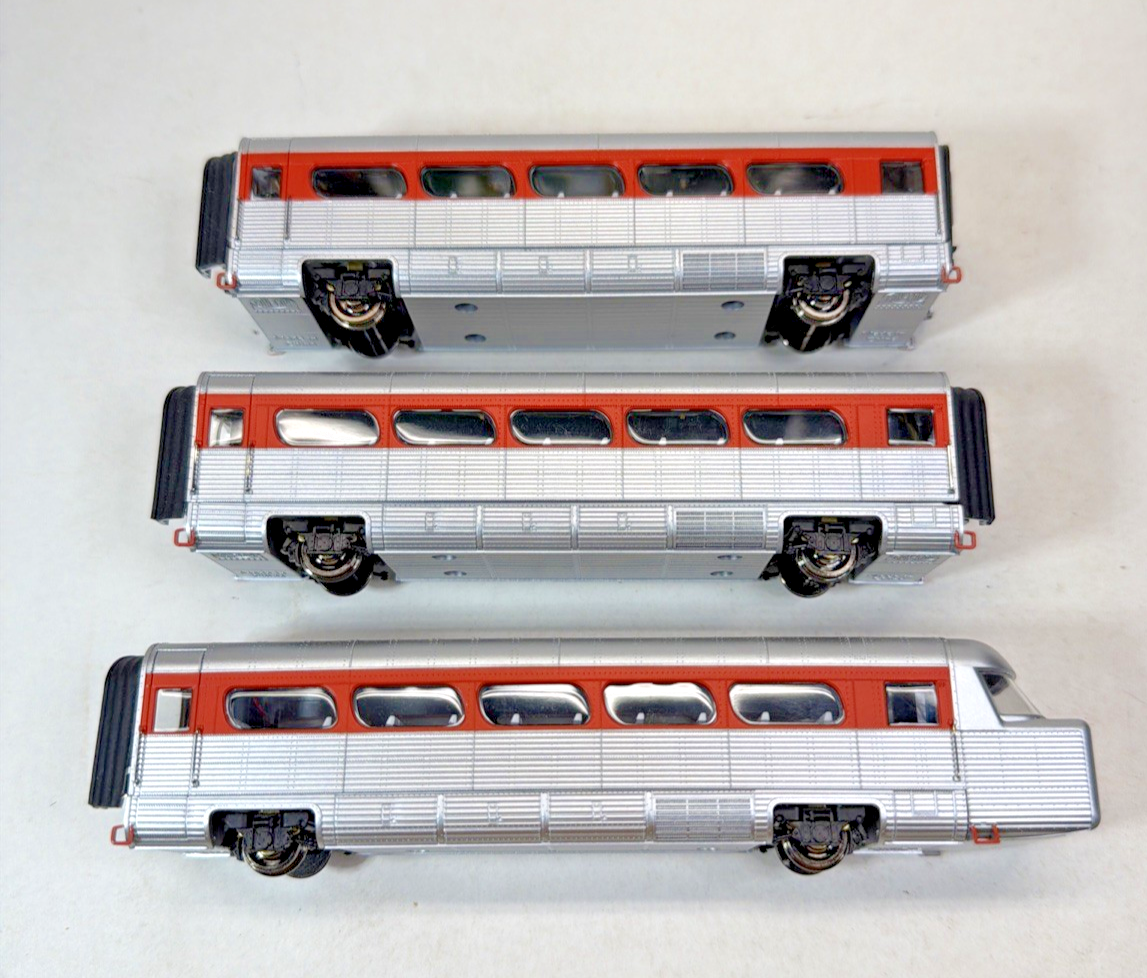 HO CONCOR AEROTRAIN FROM DCC LOCOMOTIVE PASSENGER TRAIN CAR SET | eBay