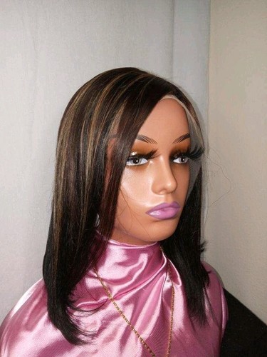 Highlighted Bob 100% Human Hair | eBay