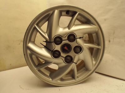 Wheel 15x6 Aluminum 10 Spoke Argent Finish Opt PF7 Fits 01-05 GRAND AM ...