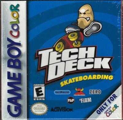 Tech Deck Skateboarding GBC (Brand New Factory Sealed US Version) Game ...
