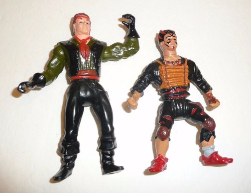 2 Hook Movie Action Figures Lot Peter Pan Rufio Lost Boy 1991 Robin ...