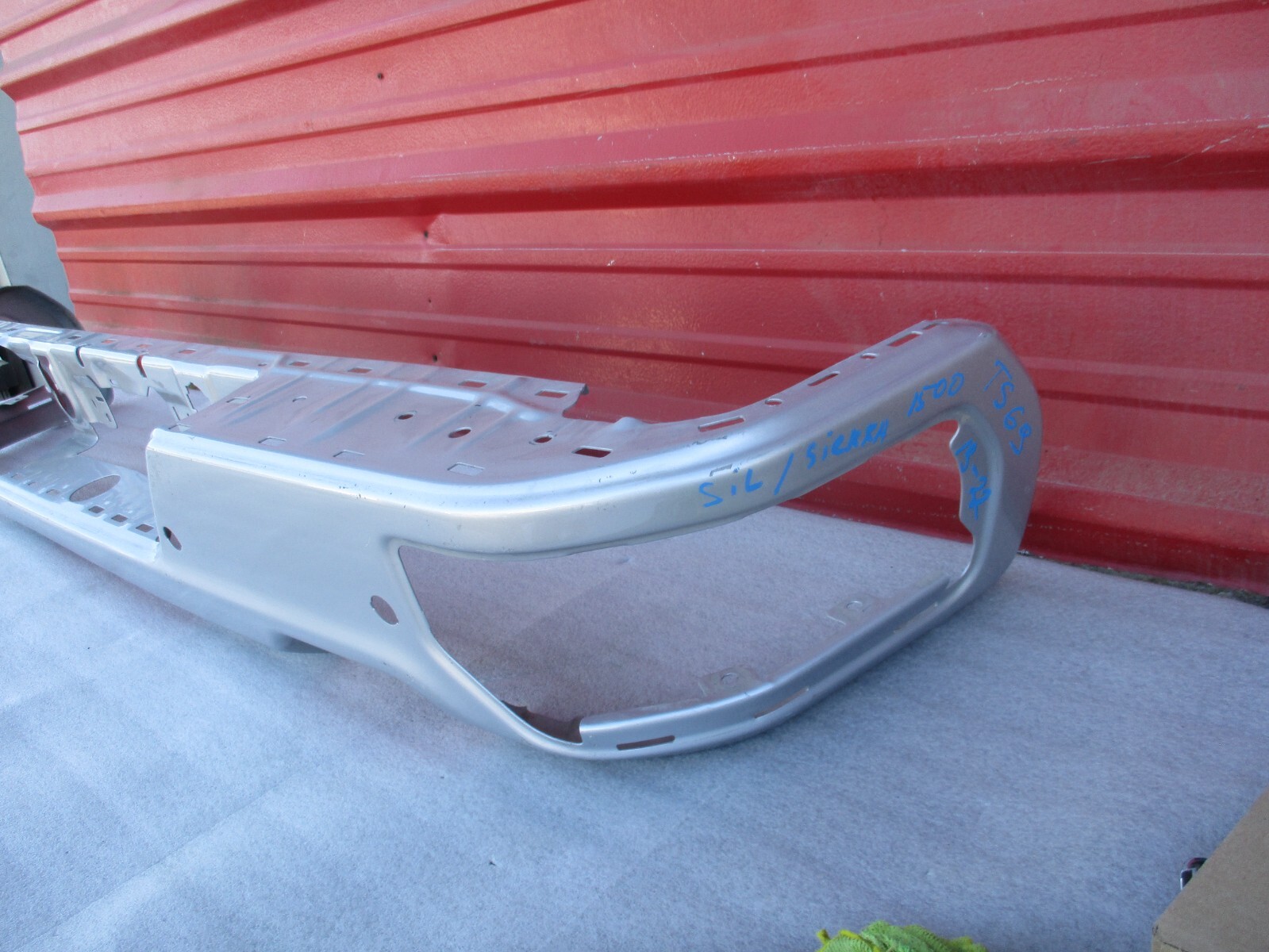 2019 2020 2022 CHEVY SILVERADO GMC SIERRA 1500 REAR BUMPER "NO SHIPPING ...