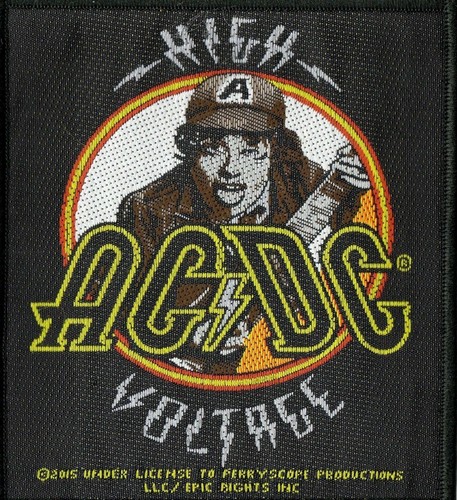 ACDC Patch High Voltage | eBay UK