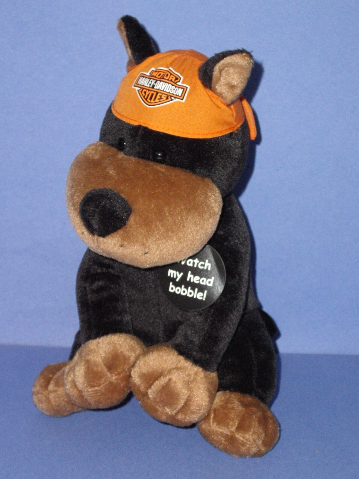 2008 Harley-Davidson German Shepard Plush Dog with Bobble Head NEW/Tag ...