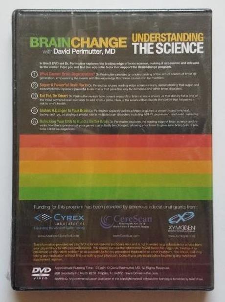 BRAINCHANGE With David Perlmutter MD (5 DVD Video Set) Understanding The Science | eBay