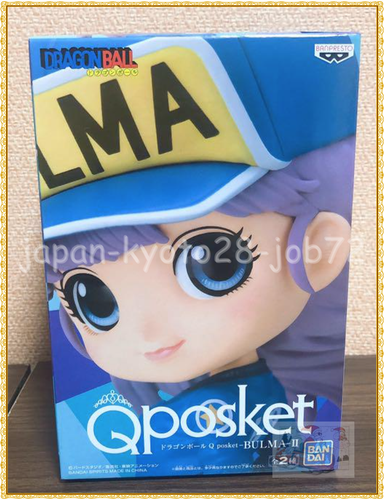 Dragon Ball BULMA Q posket Figure B color BANPRESTO Qposket 2021 ...