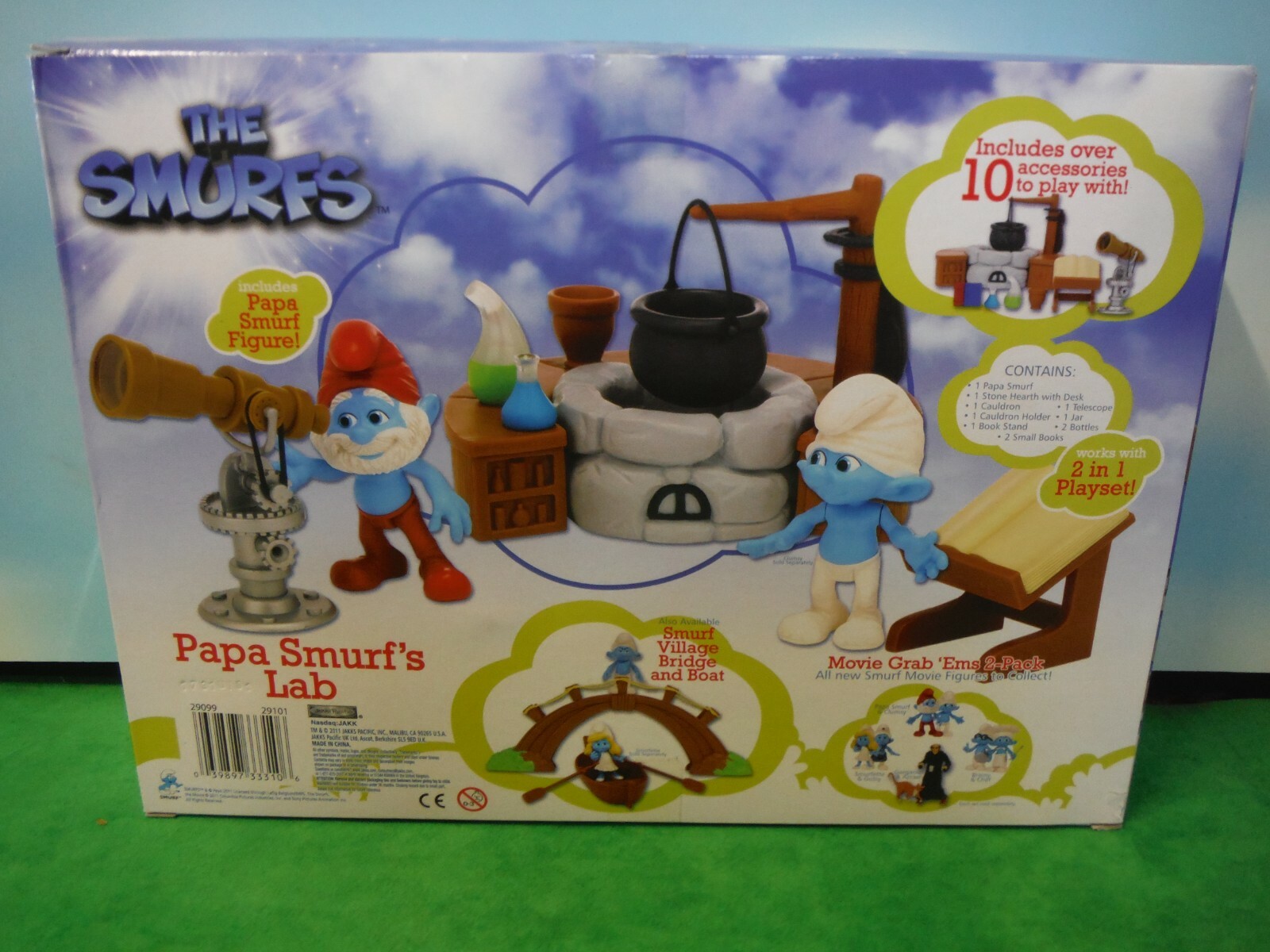 PAPA SMURF'S LAB ADVENTURE PLAY SET *NEW* IN WINDOW BOX | eBay