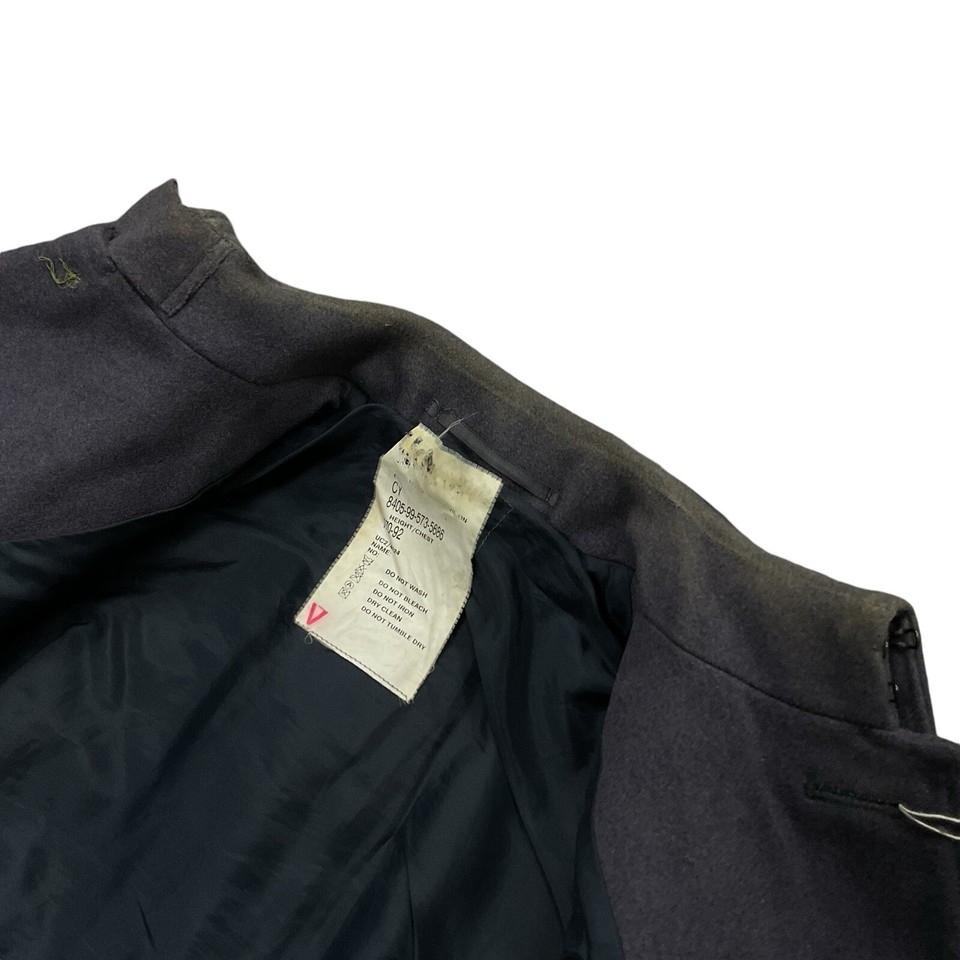 Genuine British Army Grey Wool Greatcoat Household Division Guards ...