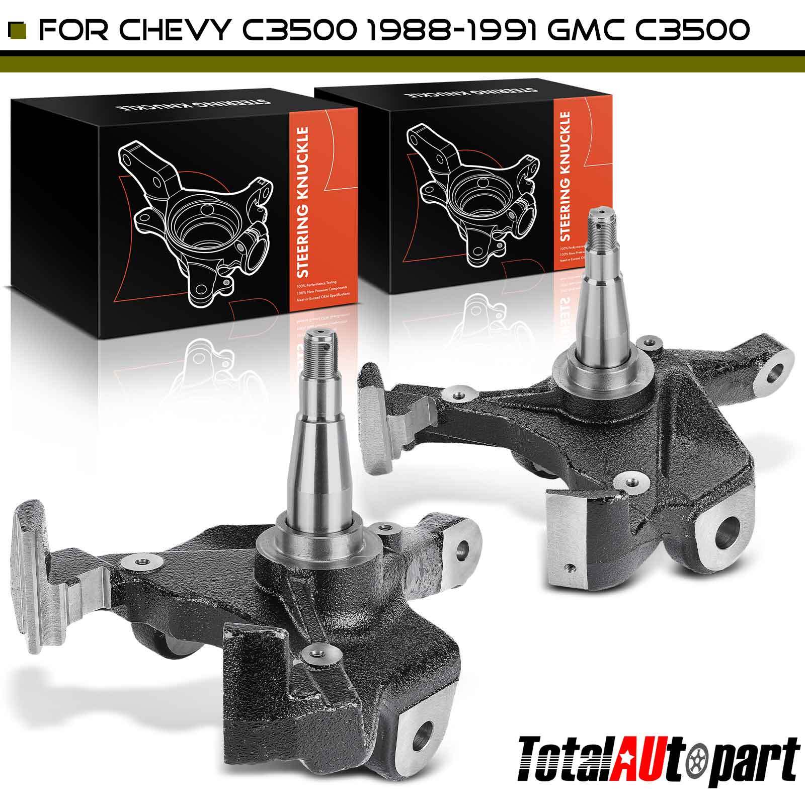 3Inch Drop Lowering Spindles for Chevy C30 1975-1986 C3500 GMC C3500 ...