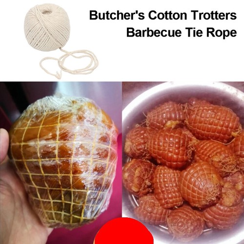 1 Roll 75M Cotton Thread Trotters Sausage Tie Rope Cord Meat Trussing ...