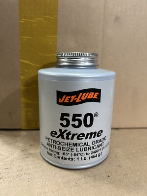 Jet-lube 550 Extreme Petrochemical Grade Anti-Seize Lub. | eBay