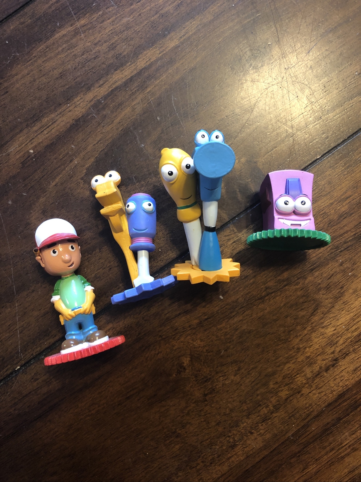 Disney Store Handy Manny 3” PVC Figures Cake Toppers Tools Set 4 | eBay