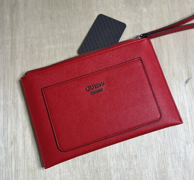 Guess Red Wristlet, New Without Tag | eBay