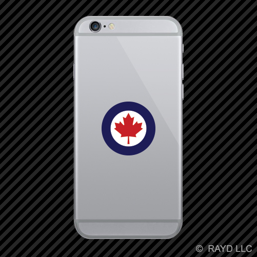 Royal Canadian Air Force Roundel Cell Phone Sticker Mobile Canada RCAF ...
