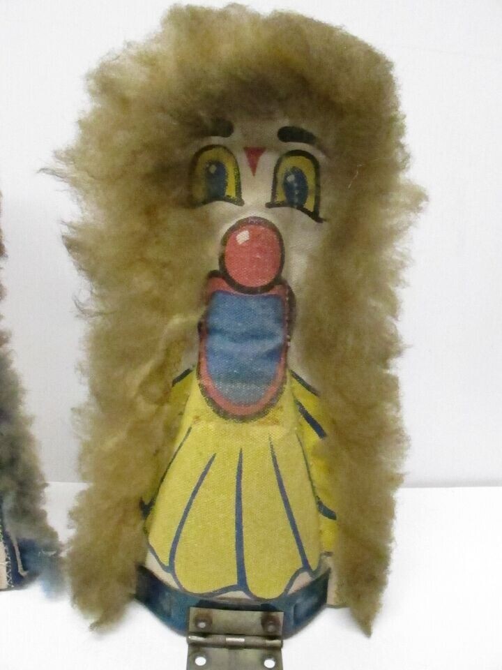 Carnival Amusement~Ball Toss/Cat Rack Game~Knock Down~12" Clown Punk | eBay