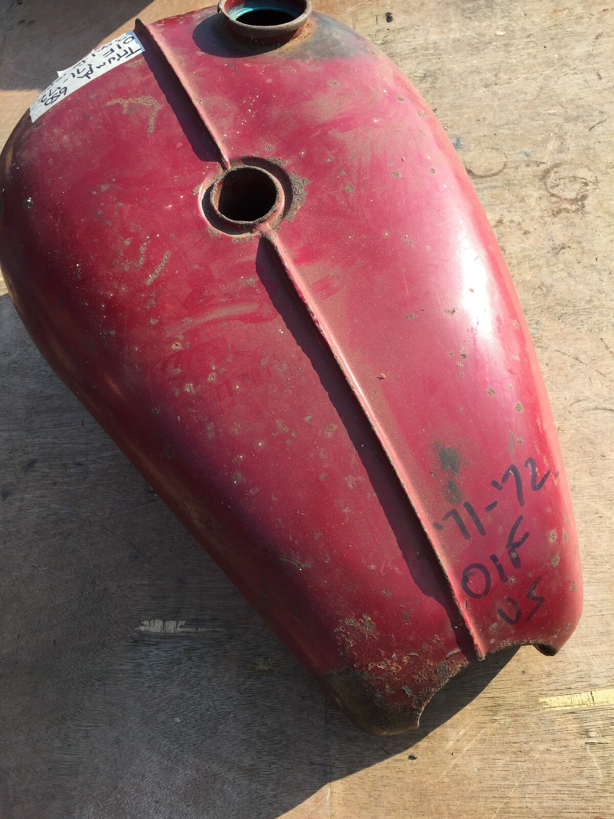 Triumph 650 1971-72 3 Gallon Petrol Tank Used | eBay UK