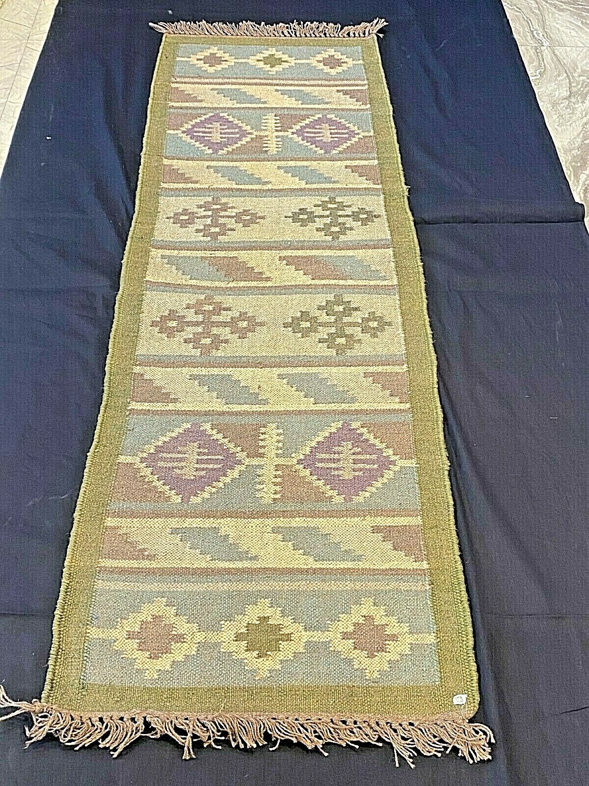 Long Floor Rugs Rust Multi Color Traditional runner Carpet 24X72 Inches ...
